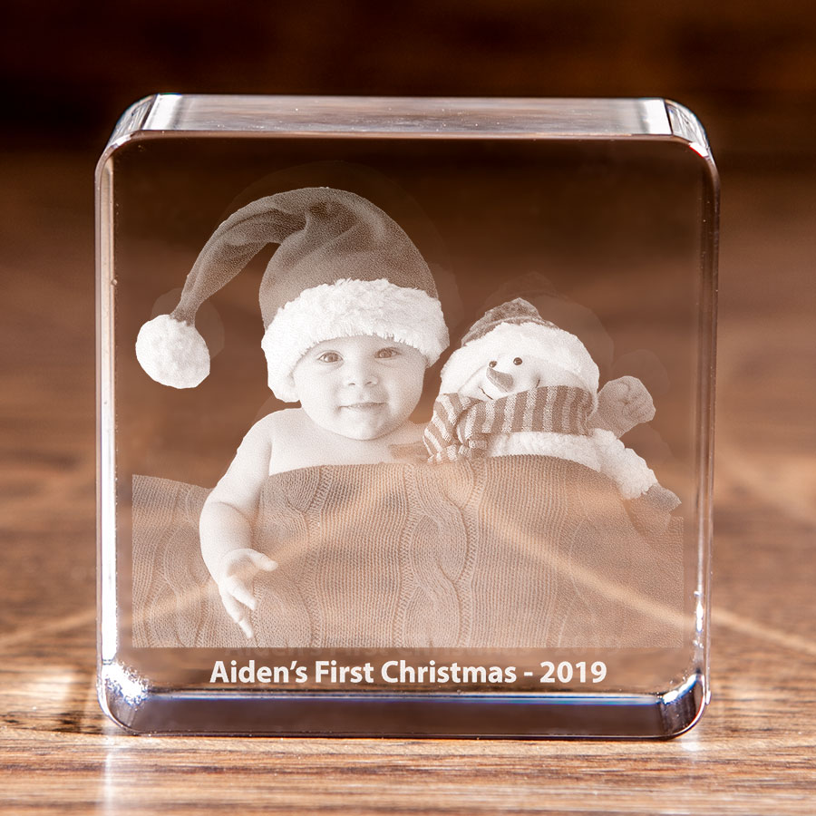 Small Square Paperweight – 3D Crystal Corporate Awards by 3D Crystal Awards